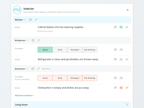 Inspection UI by Michael Weinstein on Dribbble