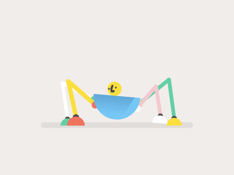 Silly robots No.6 by Chris Lloyd on Dribbble