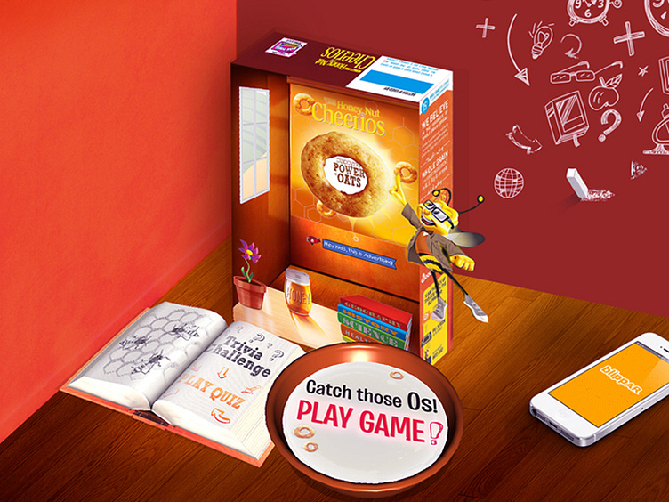 Interactive Cheerios by suddenpanic on Dribbble