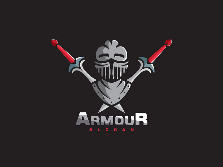 Armour - Logo Design/Illustration by Shalabh Singh on Dribbble