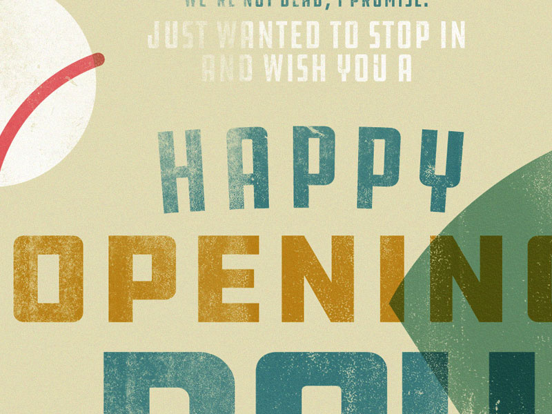 Opening Day by Charlie Mertens on Dribbble