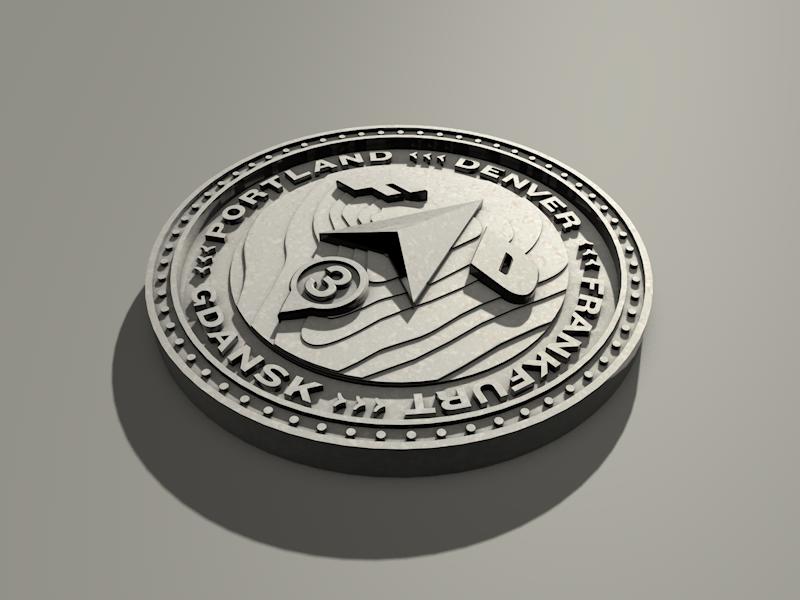 FliteDeck 3.0 Coin by Aaron Pilcher on Dribbble