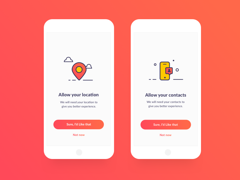 Location Permission by Rohit Ransore | Dribbble
