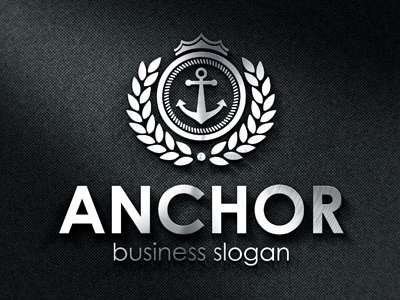 Royal Anchor Crest Logo by Djjeep_Design on Dribbble