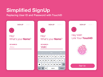 Simplified Signup designs, themes, templates and downloadable graphic ...