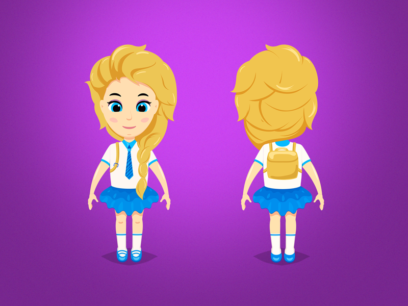 Elza Frozen Character Design by Azikovsky on Dribbble