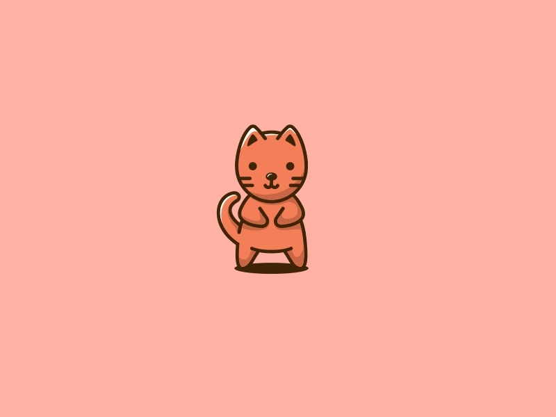 Cat by taufikrizkyy on Dribbble