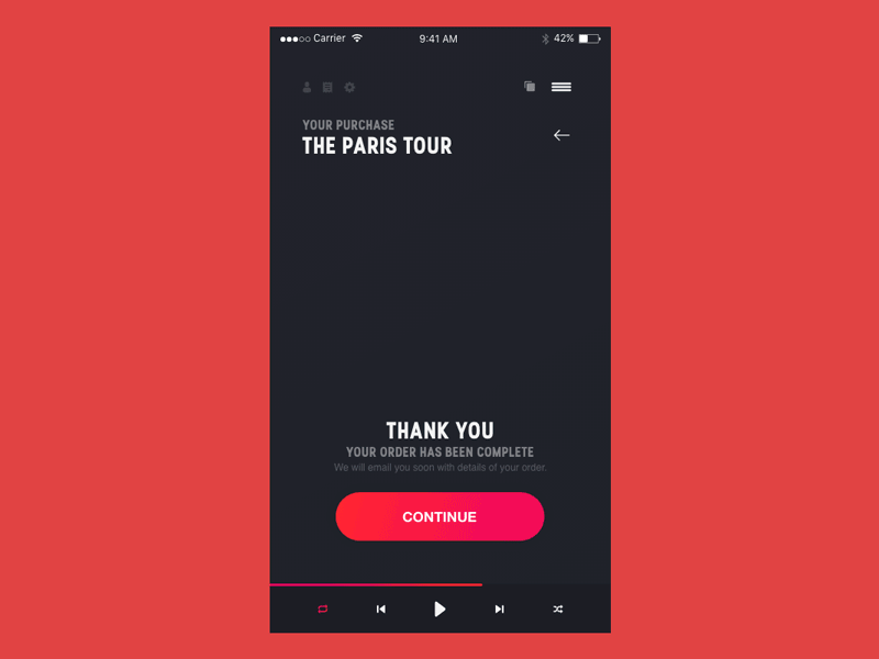 Browse thousands of Ticket Confirmation images for design inspiration ...