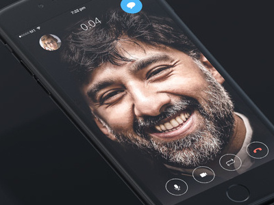 Call Screen UI by Naren🖖 on Dribbble