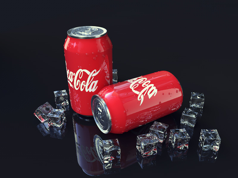 daily UI_60 Coke cans modeling and rendering by ken wong99 on Dribbble