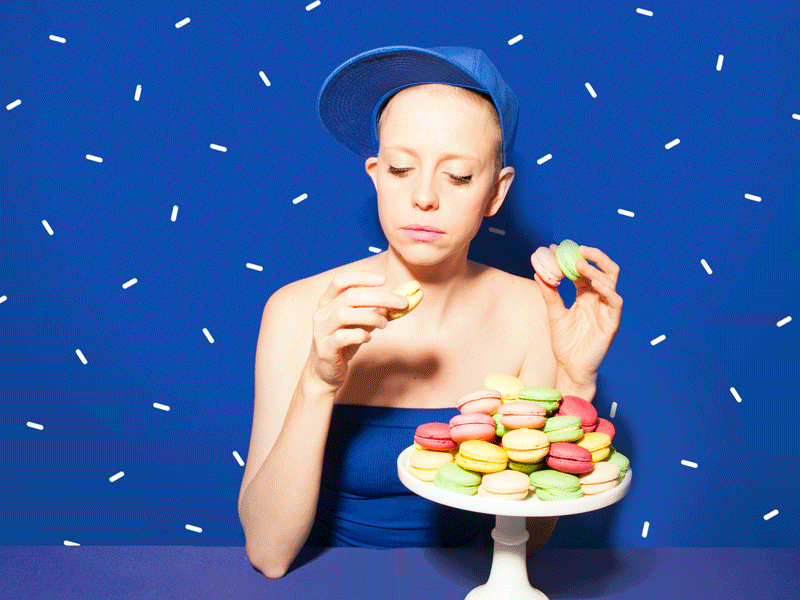 Gif for Macarón Ad Campaign by PIPOVA on Dribbble
