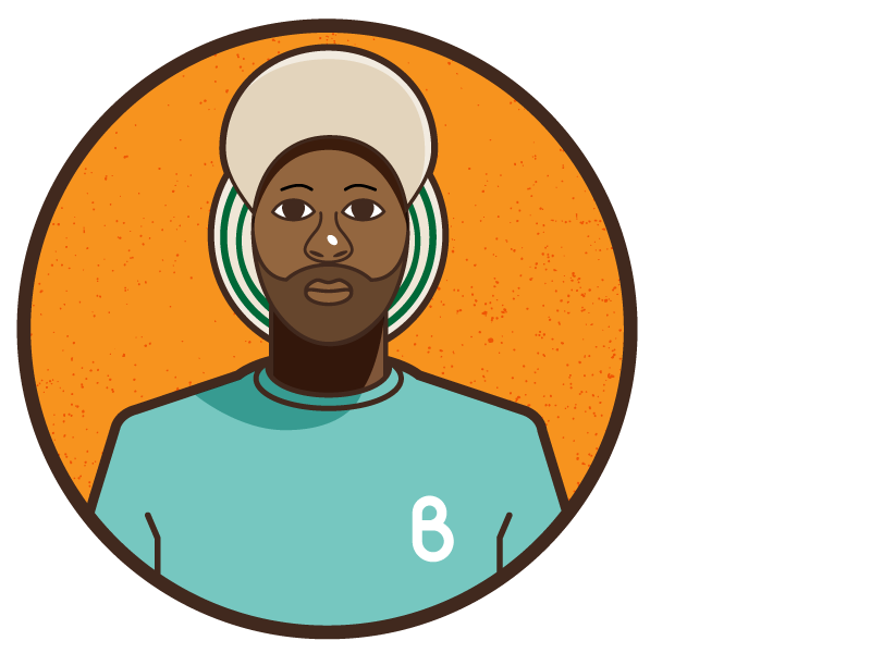 Vector Self-Portrait / Avatar by Blake DeHart on Dribbble