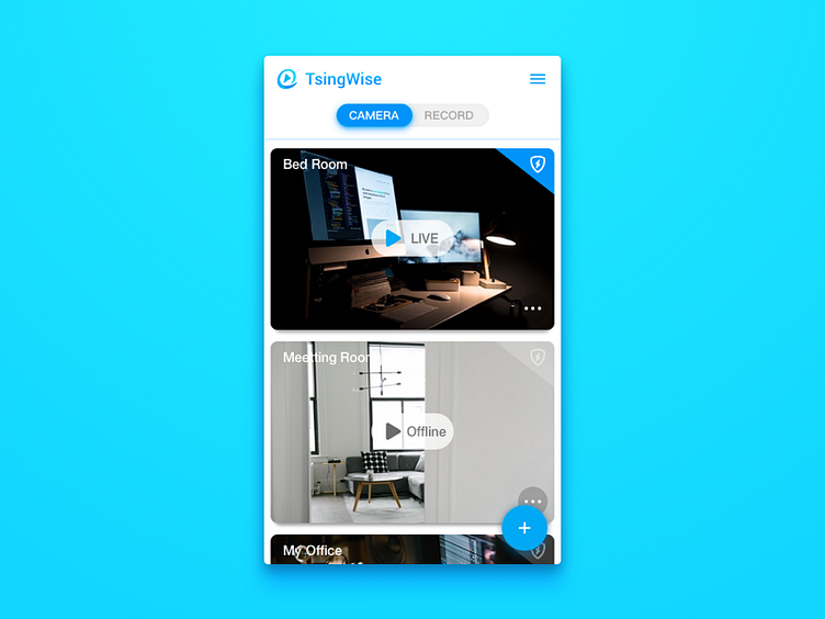 Surveillance app by Ichimarusakura on Dribbble