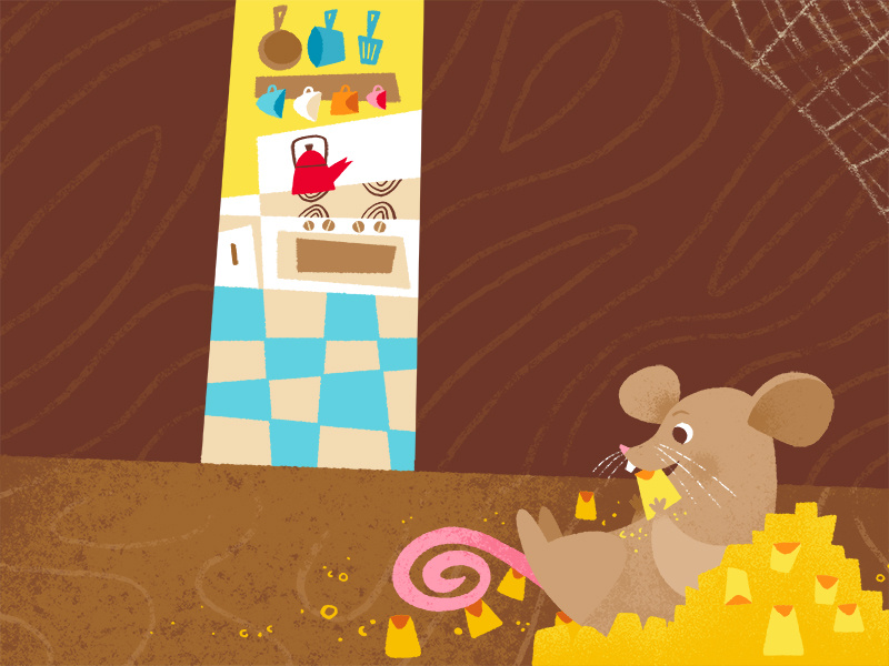 Farmhouse mouse by Joel and Ashley Selby on Dribbble