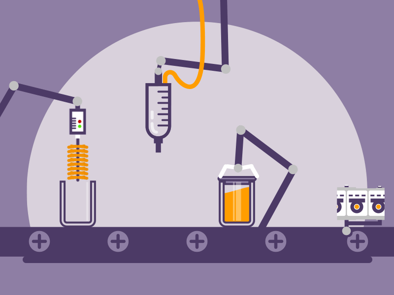The Factory - Liquids by Julien Bonnet on Dribbble