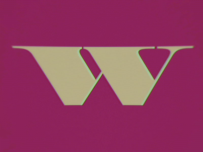 36 Days of Type // W by Adam Maurer on Dribbble
