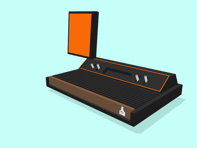 Atari by Nick Cox on Dribbble