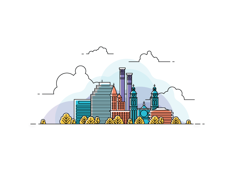 Spokane by Isaac Kuula on Dribbble