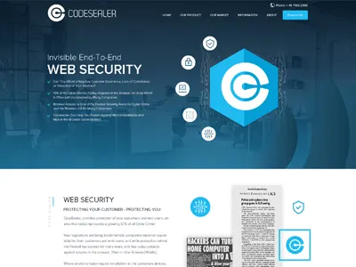 Security Website Design designs, themes, templates and downloadable ...
