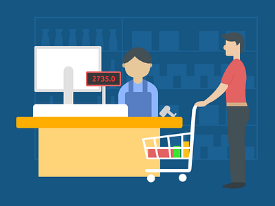 POS by Pooja Vaish on Dribbble
