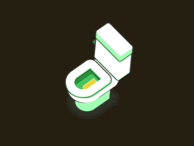 Browse thousands of Toilet images for design inspiration | Dribbble