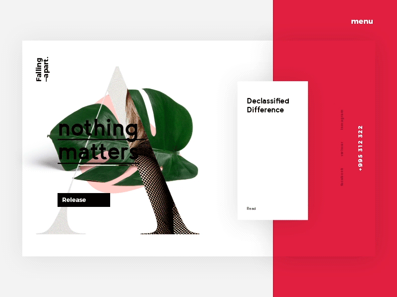 Falling–apart. by tamashi on Dribbble