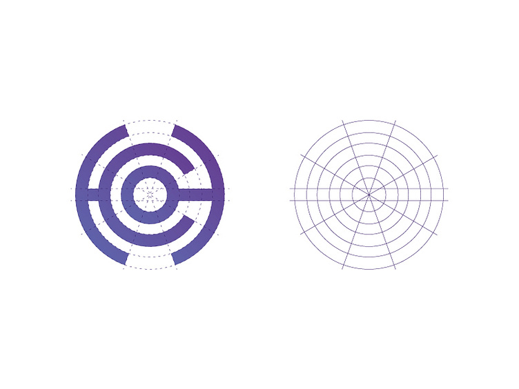 C Circle Logo Design/Grid by Ruben Daems - on Dribbble