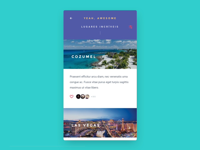 Sunday Travel App by Daniel Valente on Dribbble