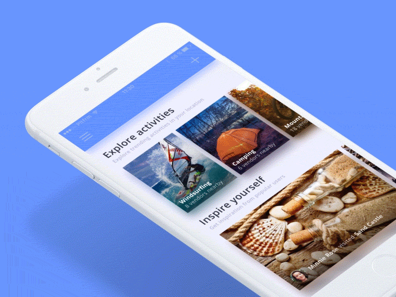 Sticky UI elements (exploration) by Lukáš Straňák for PLATFORM on Dribbble