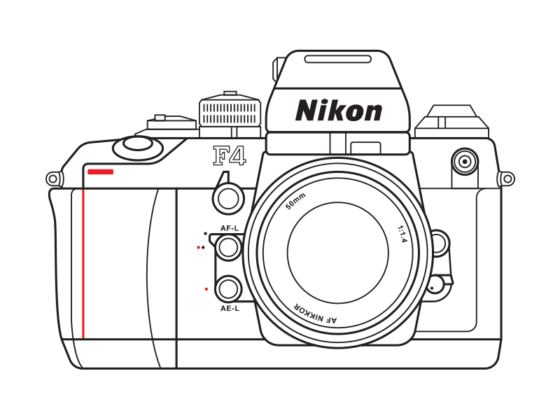 Nikon F4 by Adi Dabu on Dribbble