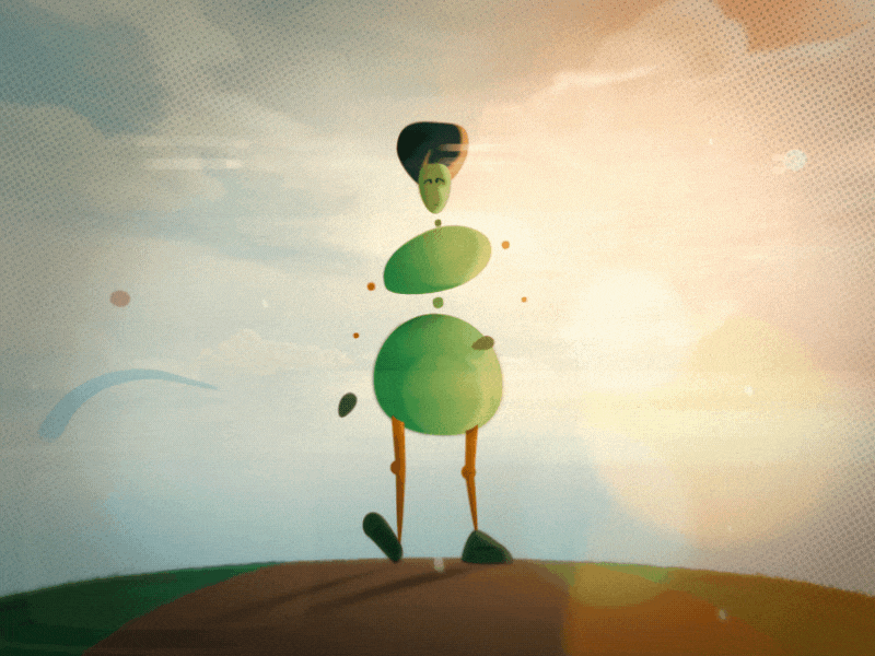 Mini Exploration - Front Walk Cycle by Jordan Bergren on Dribbble