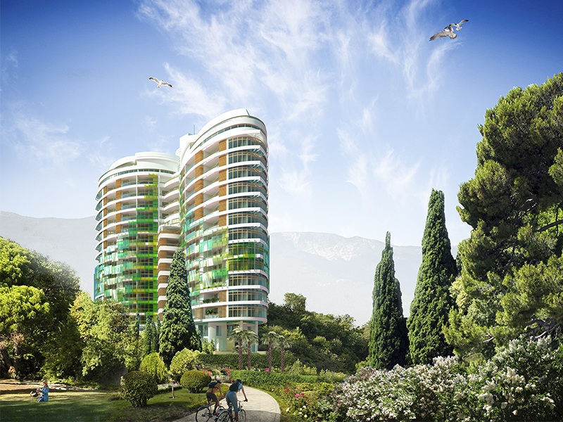 House modelling & render by Oleg on Dribbble