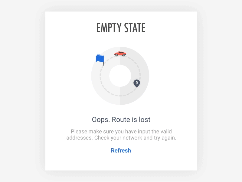 Empty State by ______Lingjun______ on Dribbble
