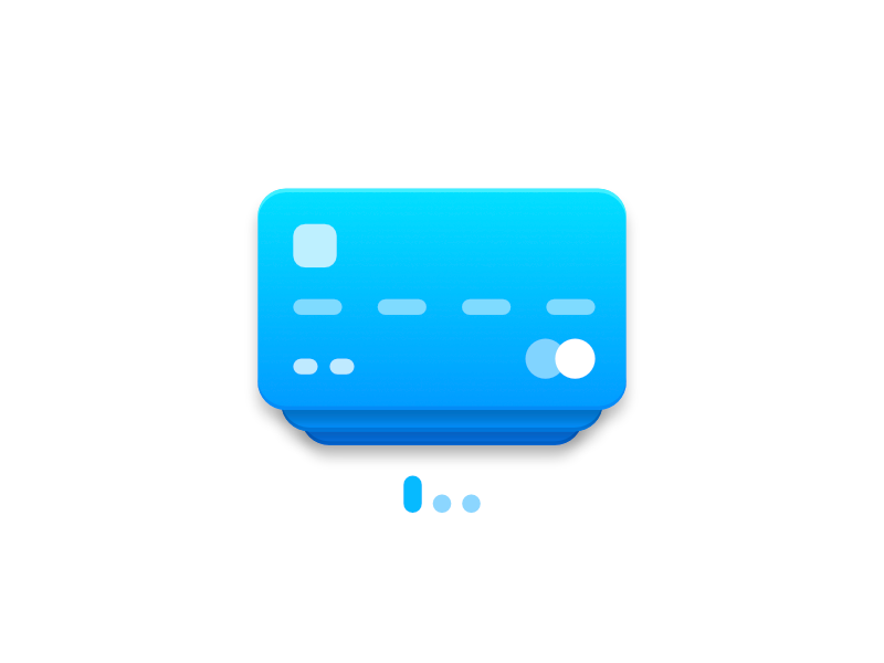 Credit Card Selection by Vezto on Dribbble
