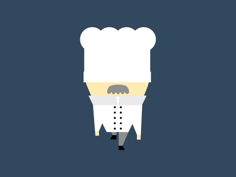 Le Chef by Syrupsprinkles on Dribbble