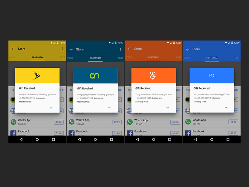 ItsON Android SAAS Custom Dialog System by 7 on Dribbble ItsON Android SAAS Custom Dialog System by 7 on Dribbble