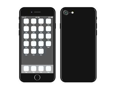 Vector iPhone 7 by Matt Bero on Dribbble
