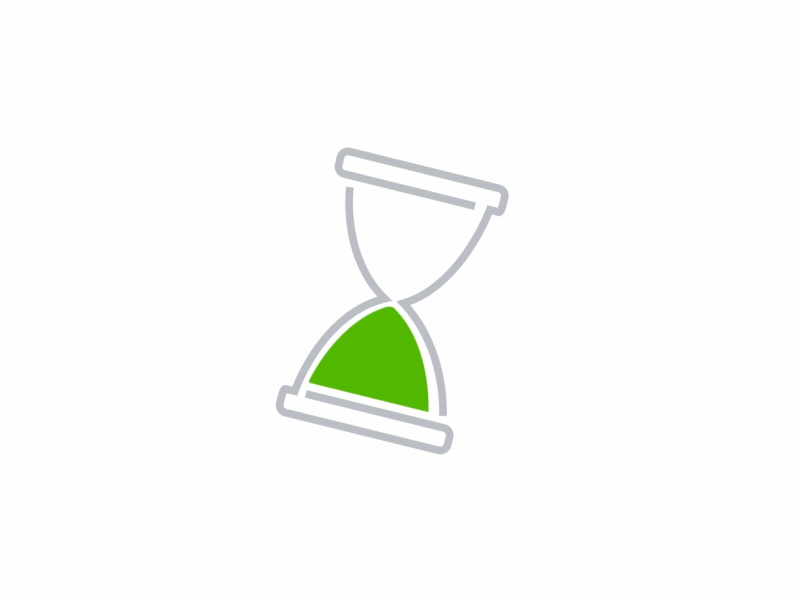 Intuit hourglass loading animation by Jeffery Lawson on Dribbble