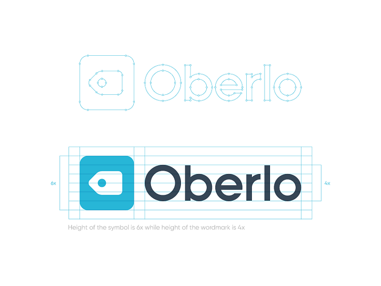 Oberlo Logo Design by Paulius Kairevicius on Dribbble