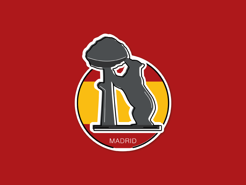 Madrid Icon by José Barreiro on Dribbble
