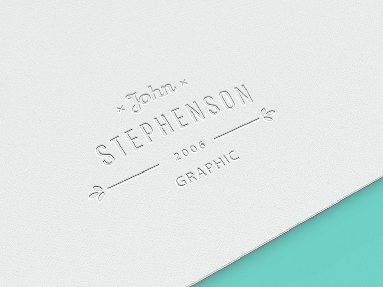 Free PSD Logo Mockup by GraphBerry on Dribbble