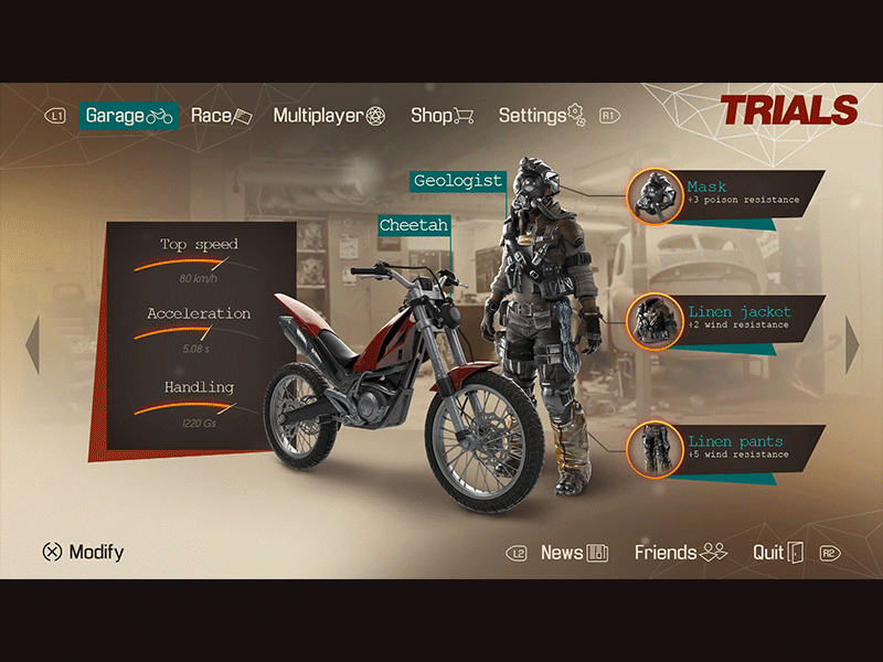 Console game interface concept - transfer animation by Angelina ...