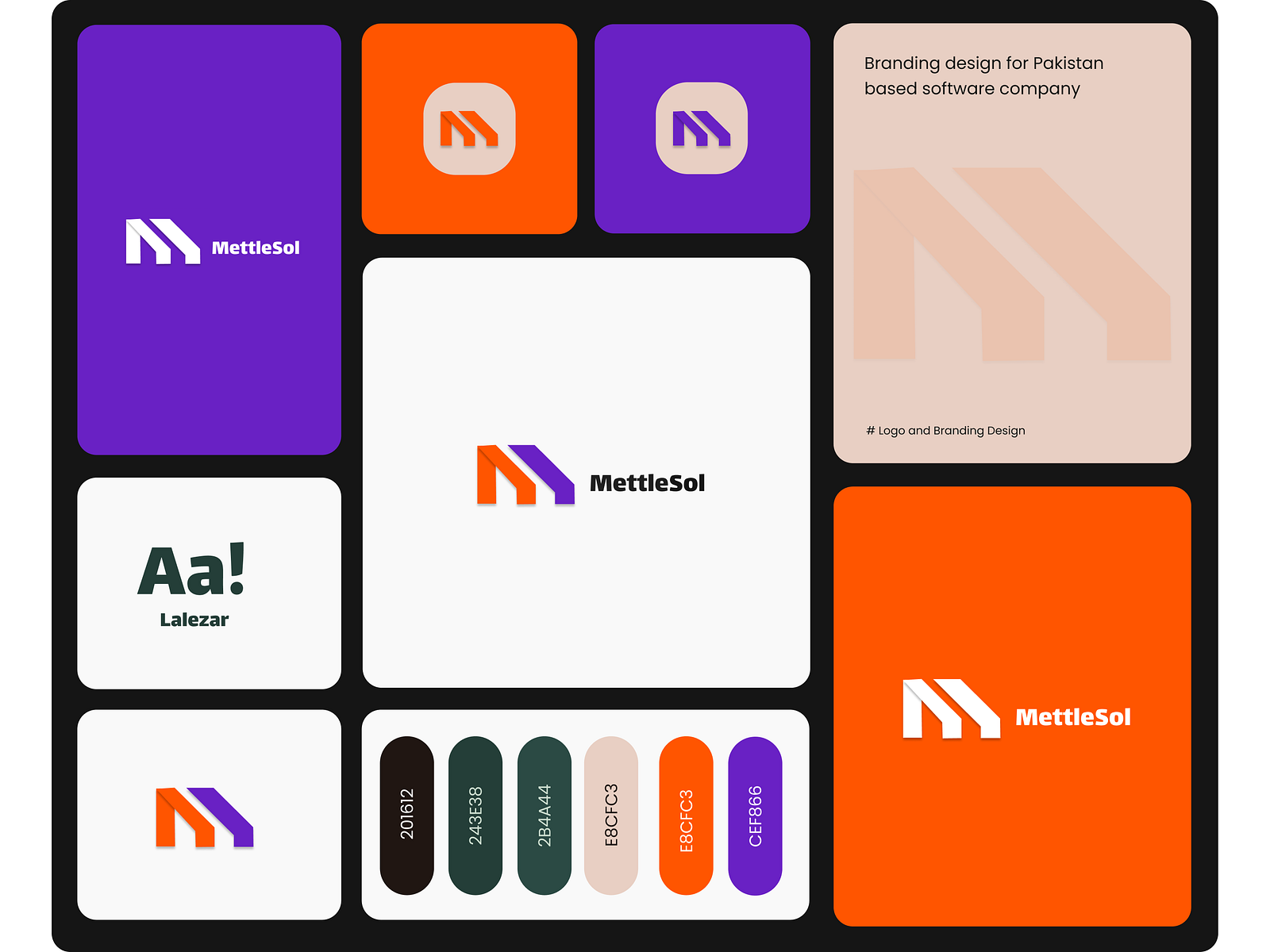 Mettle Logo by Ali Awais Mughal on Dribbble