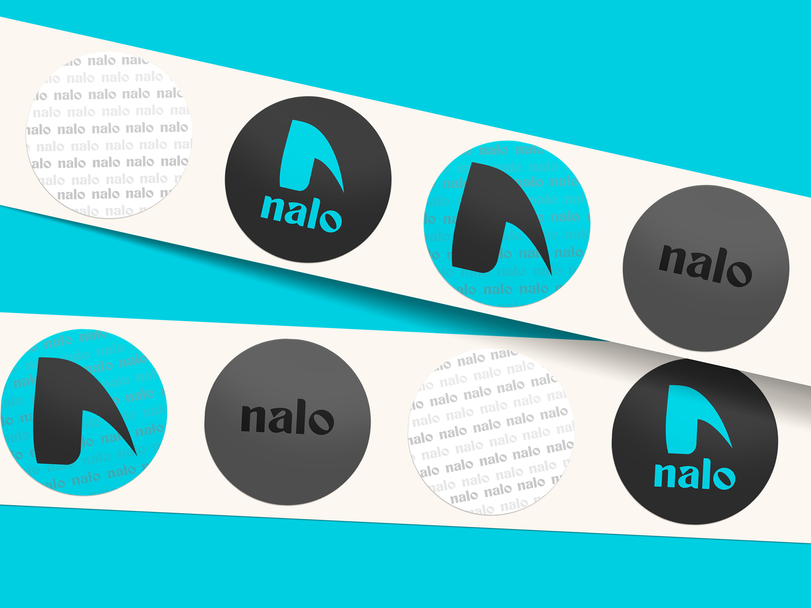 Nalo - Logo Design, Branding & Visual Identity by Ferra on Dribbble
