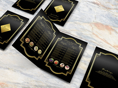 Luxury Menu designs, themes, templates and downloadable graphic ...