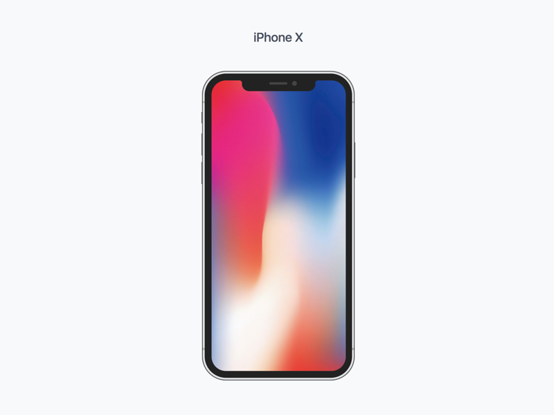 Free Pure CSS iPhone X - Devices.css by Yan Zhu on Dribbble