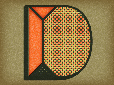 Drop Cap D #2 by David Deasy on Dribbble