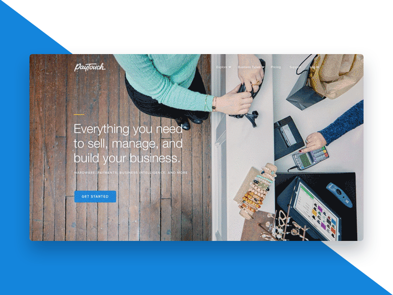PayTouch Menu Drawers by Joshua Krohn for Focus Lab on Dribbble