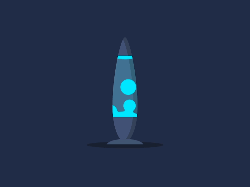 Day 27-28 Lava Lamp by Tiantian Xu on Dribbble
