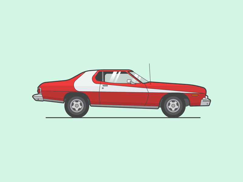 Classic Muscle Cars by Eric Pavik for Siege Media on Dribbble